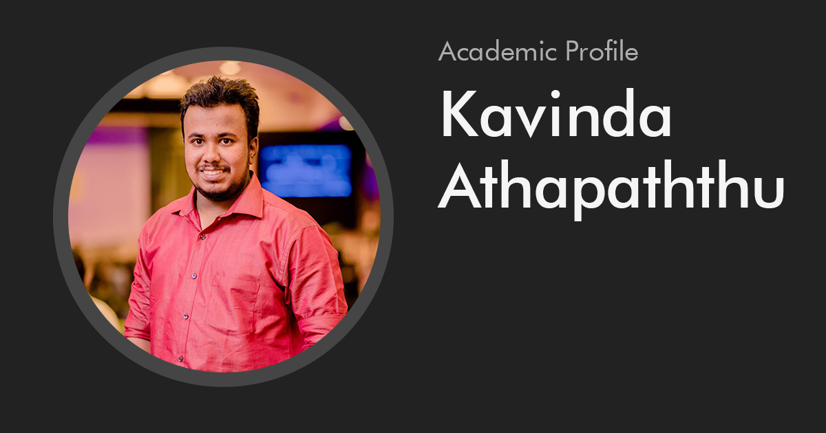 Kavinda Athapaththu | Academic Profile